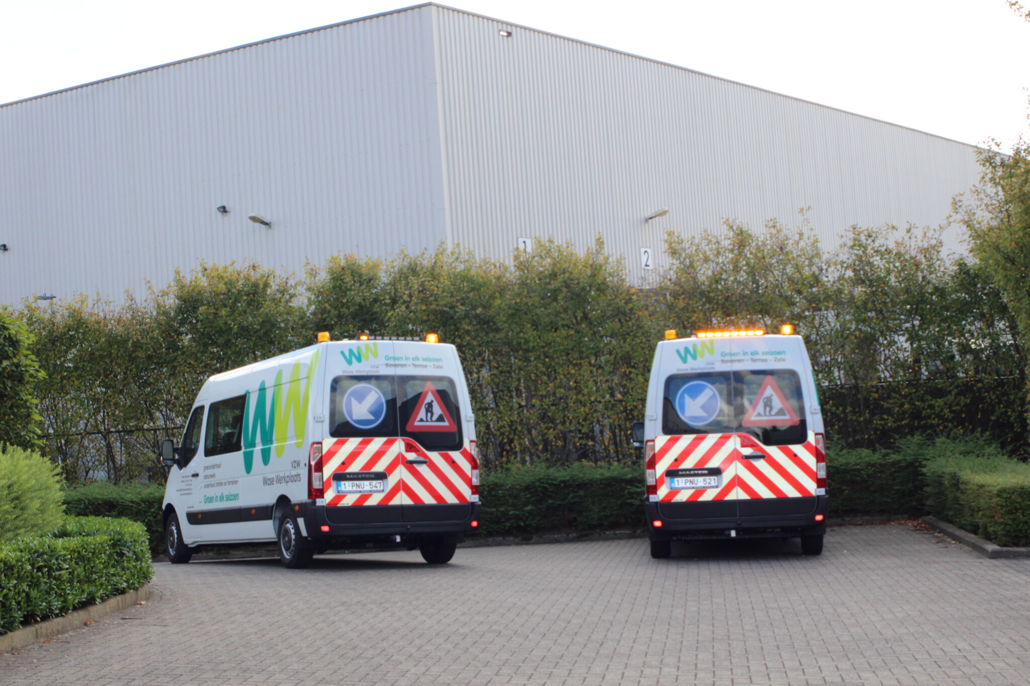 Signalisatie voor uw bestelwagen - Brusystems bedrijfswageninrichting